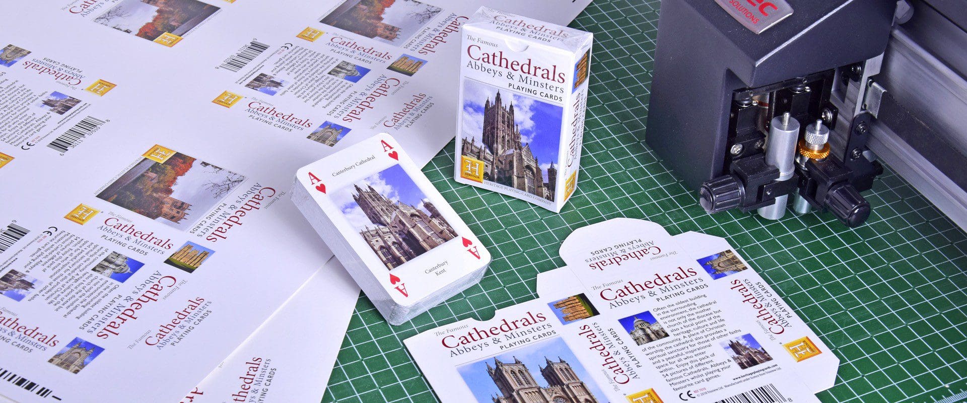 Flatbed cutter wins playing cards deal | Plockmatic Group UK Ltd.
